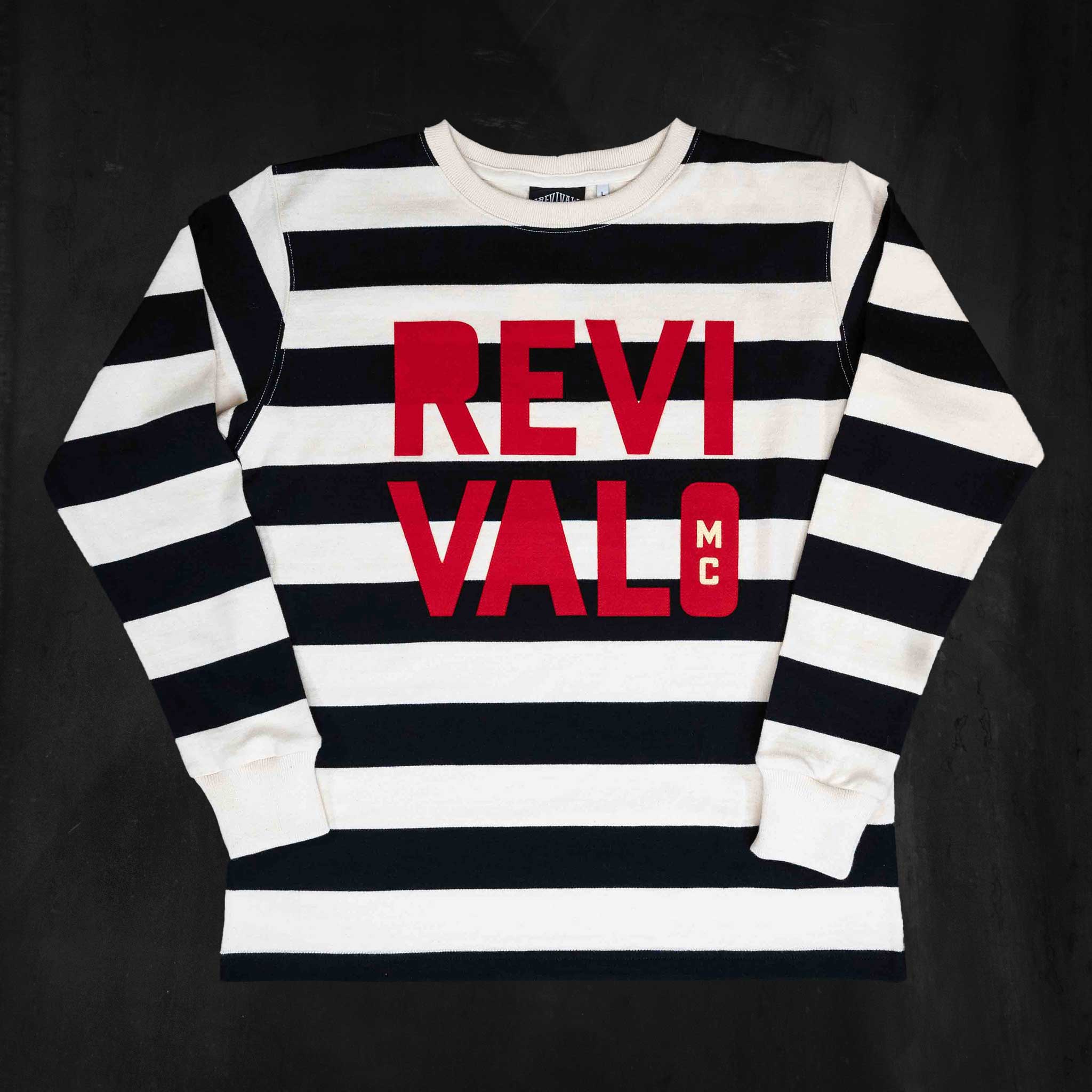 Revival MC Rugby Shirt - Black | Revival Cycles